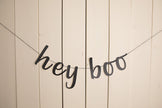 Hey Boo Banner – Glitter Paper Scissors